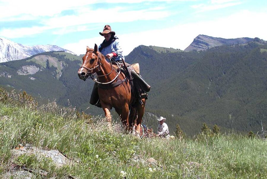 Horseback Riding Rocky Mountains - Anchor D Guiding & Outfitting Ltd.